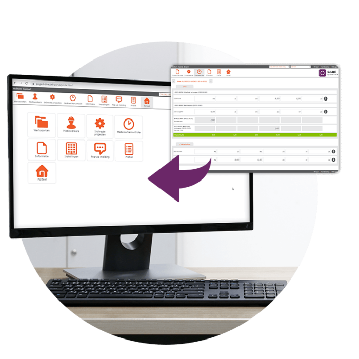 Digitale urenregistratie - Gilde Software